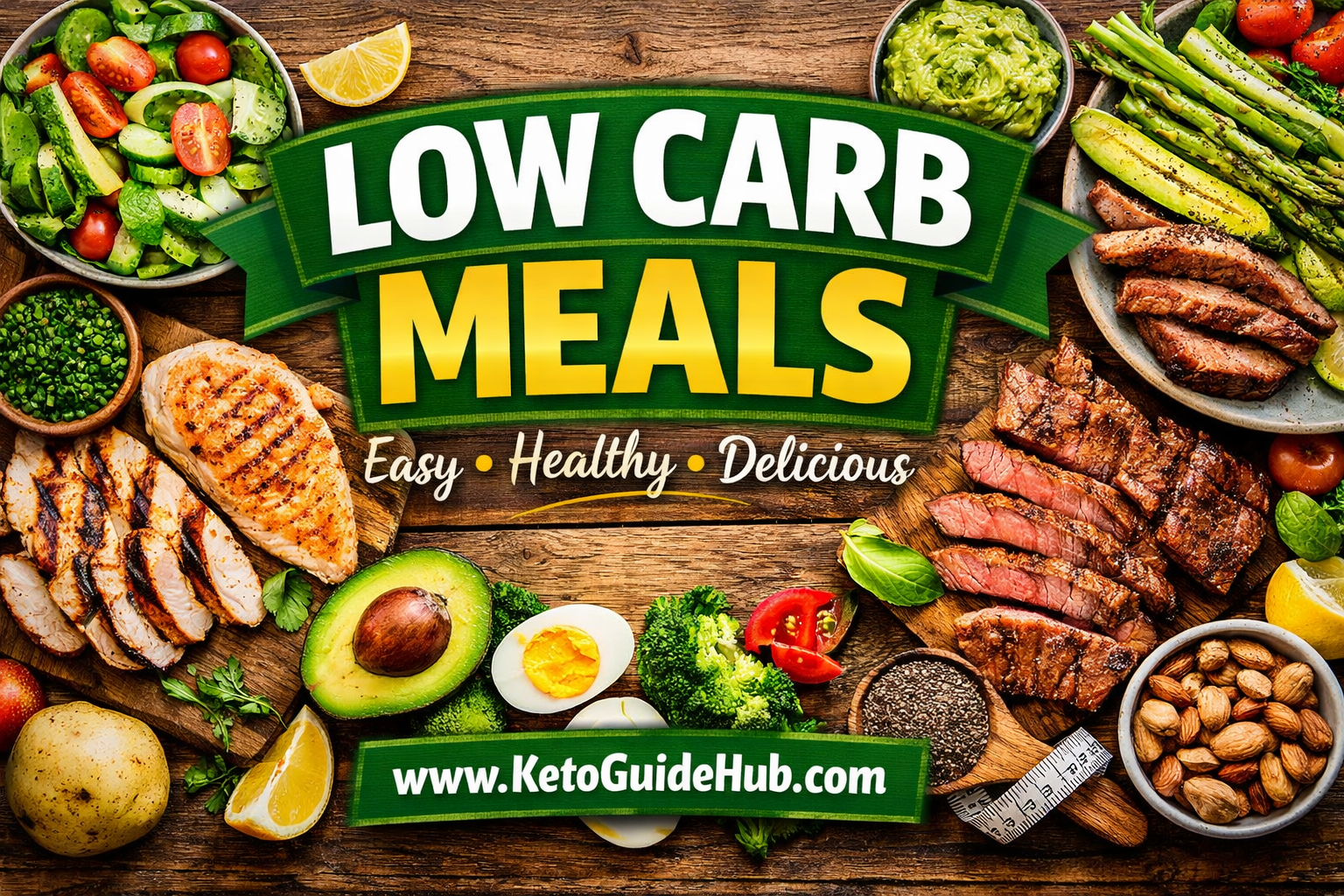 Low Carb Meals: Real, Simple & Easy 2026 - Keto Guide Hub